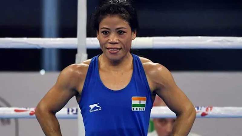 Mary Kom first woman boxer with six championship gold medals